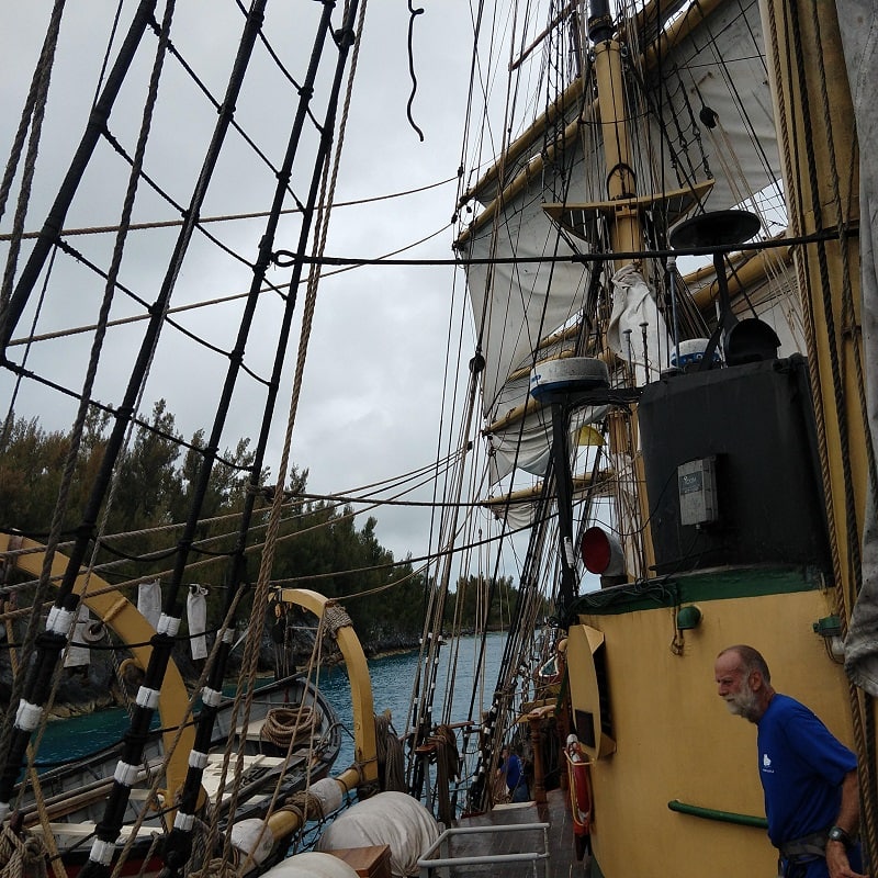 Passage to Bermuda, North Bound – The Barque Picton Castle